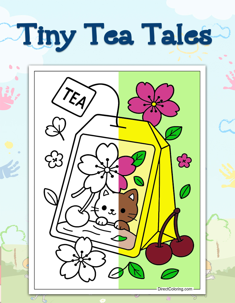 Cute and Quirky Coloring Pages – Free Adorable & Whimsical Printables