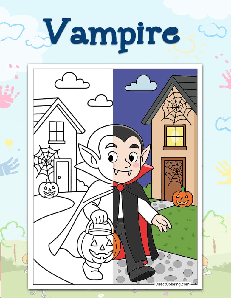 Spooky Coloring Pages - Free PDF to Download and Print