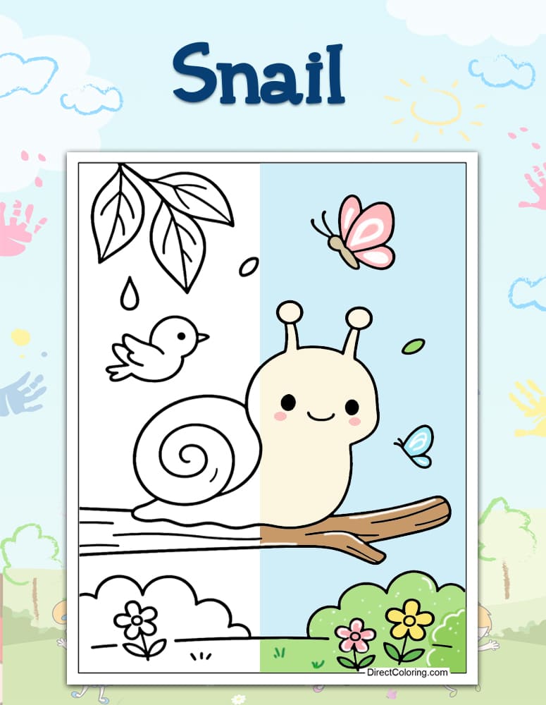 Nature Coloring Pages – Free PDF to Download and Print