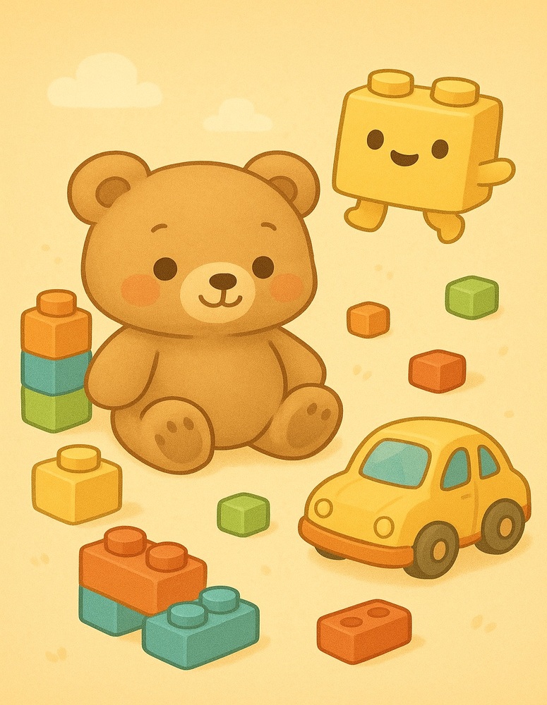 Toys Coloring Pages – Free Printable Fun with Classic and Modern Toys