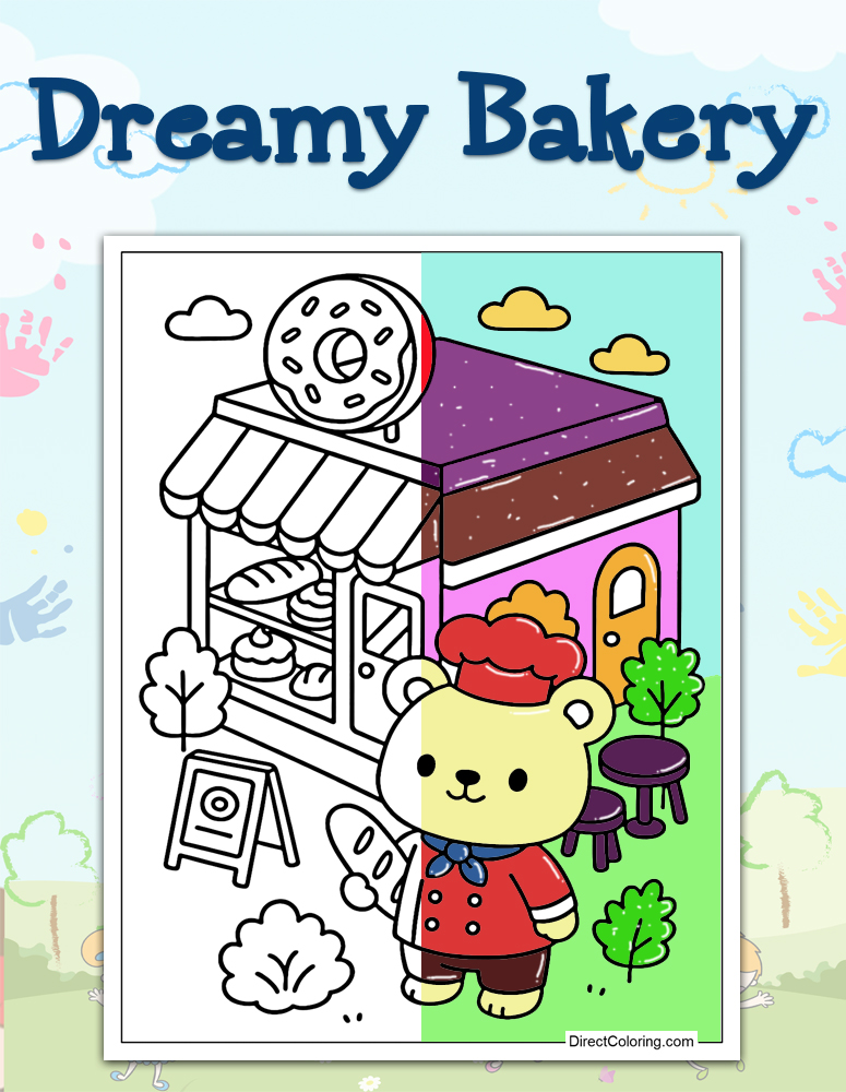 Cute and Quirky Coloring Pages – Free Adorable & Whimsical Printables