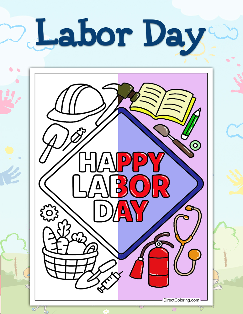 Holiday Coloring Pages – Free PDF to Download and Print