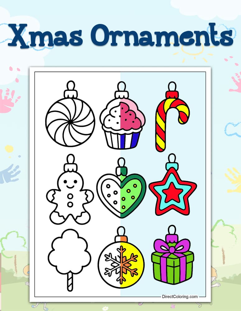 Snow Globe Coloring Pages - Free PDF to Download and Print