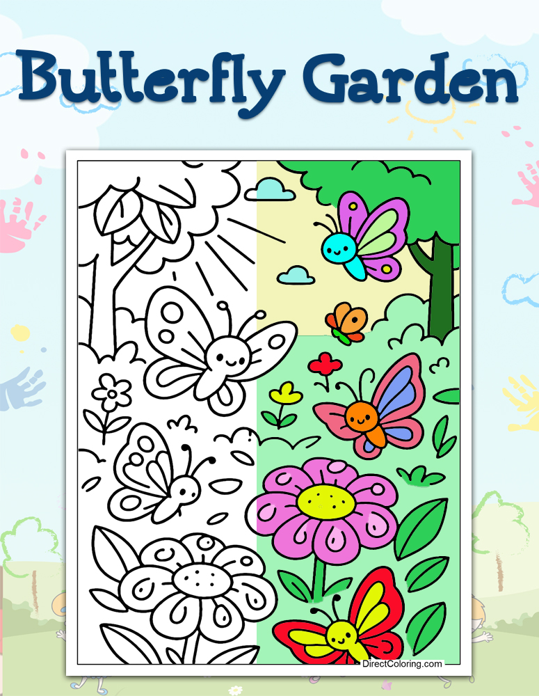 Nature Coloring Pages – Free PDF to Download and Print