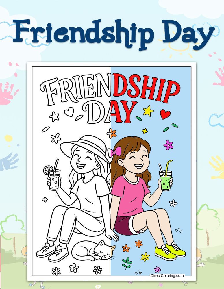 Holiday Coloring Pages – Free PDF to Download and Print