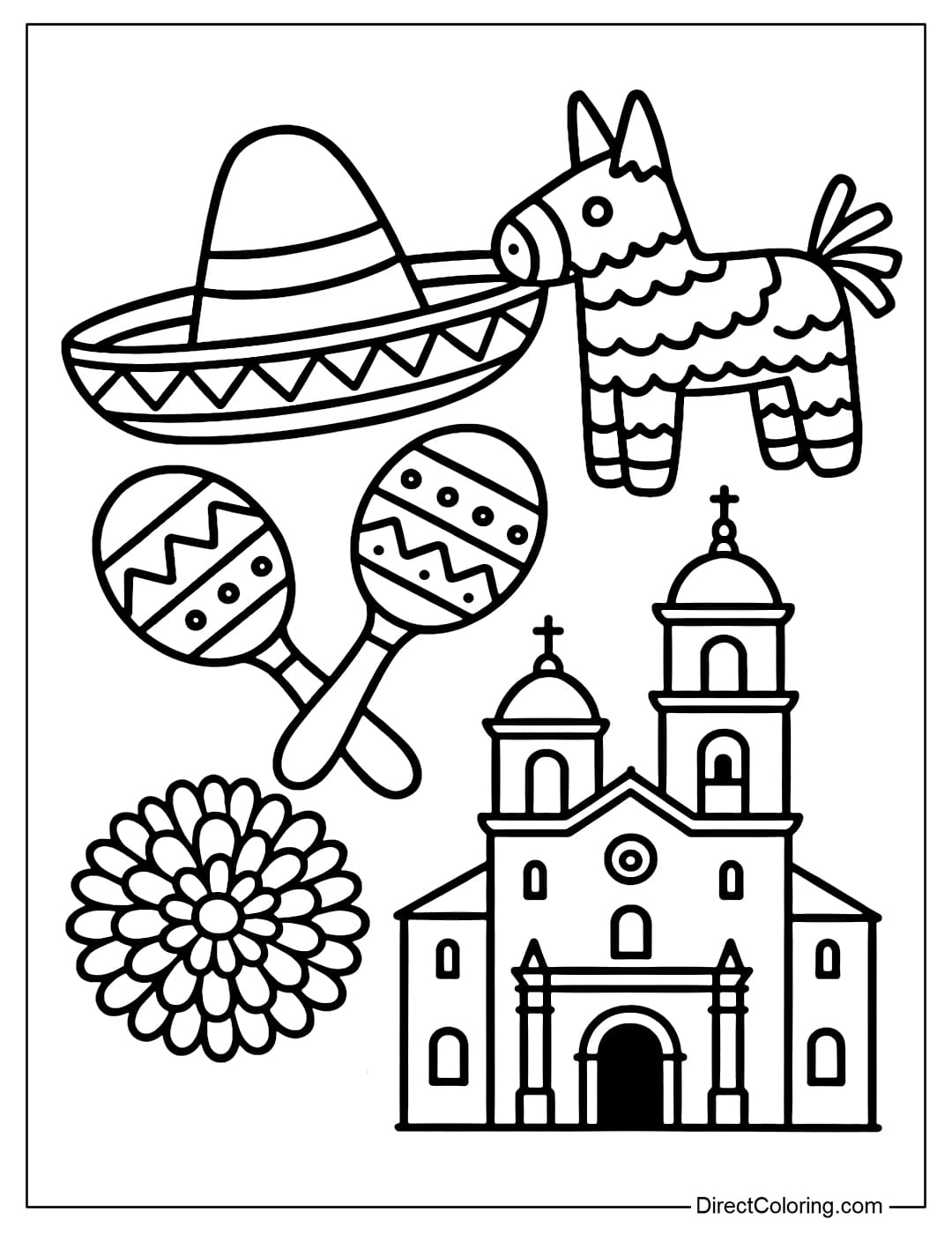 spanish coloring pages free printable