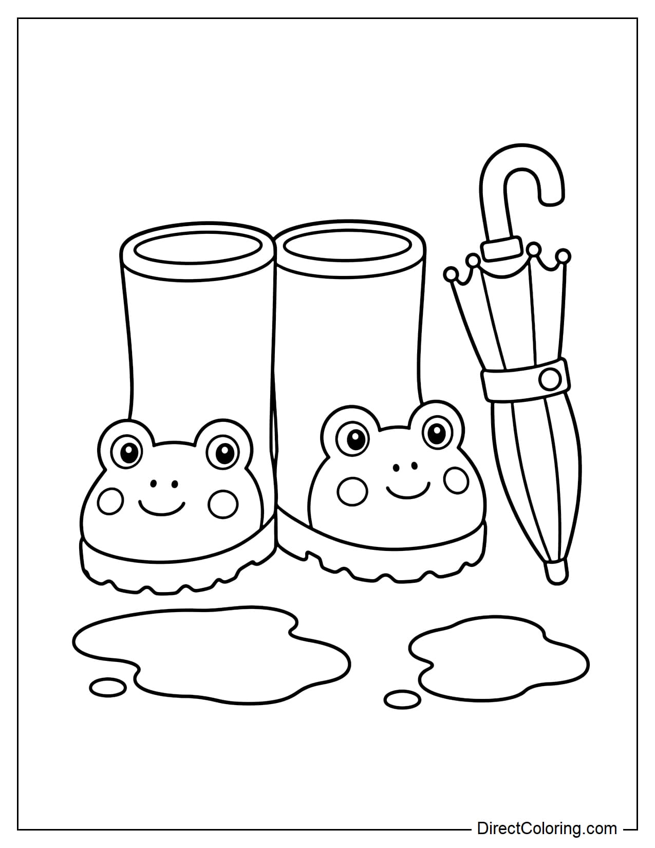 Shoe Coloring Pages (Free Printable PDFs)