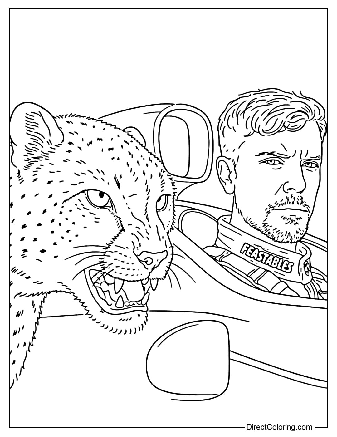MrBeast Coloring Pages - Free PDF to Download and Print